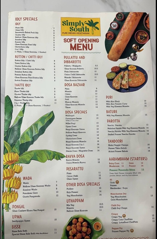 South Indian Vegetarian Cuisine|Simply South, Irving, TX